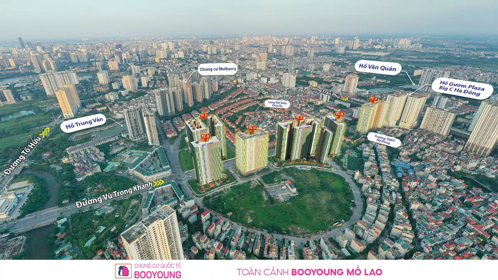 Tổng quan tòa CT2 chung cư Booyoung Vina - Chung Cư Quốc Tế Booyoung Vina